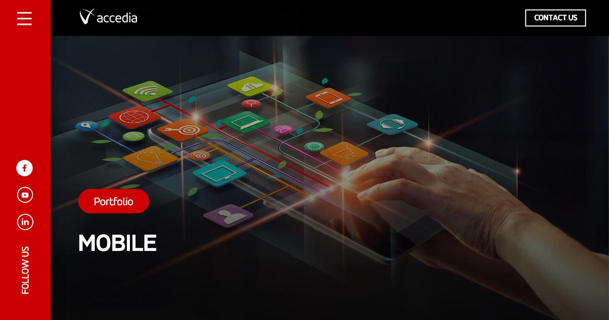 Mobile Portfolio - Accedia